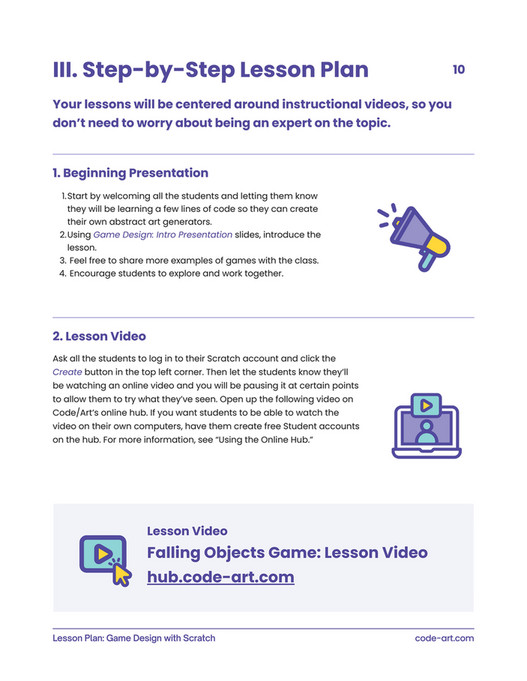 Publications - Game Design with Scratch (Falling Objects) - Lesson Plan ...