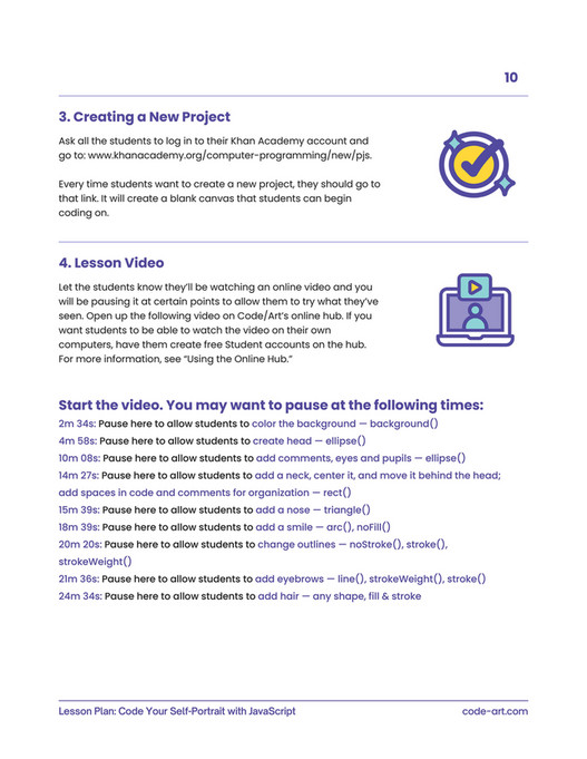 Publications - Code Your Self Portrait with JavaScript - Lesson Plan ...