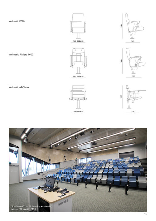 Ferco Seating - Ferco Seating Education Brochure - Page 12-13 - Created ...