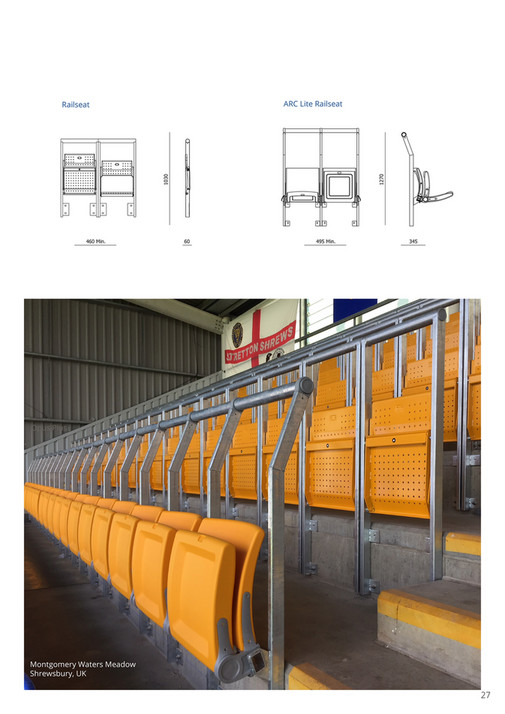 Ferco Seating - Ferco Seating Sports & Stadia Brochure - Page 26-27 ...