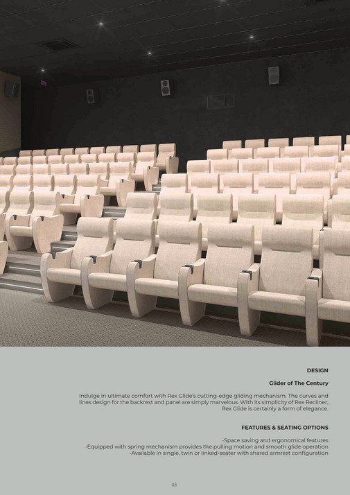 Ferco Seating - Cinema Brochure_R3 - Page 44-45 - Created with Publitas.com
