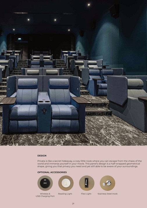 Ferco Seating - Cinema Brochure_R3 - Page 28-29 - Created with Publitas.com