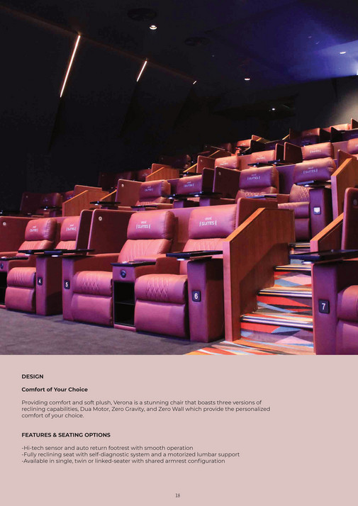 Ferco Seating - Cinema Brochure_R3 - Page 18-19 - Created with Publitas.com