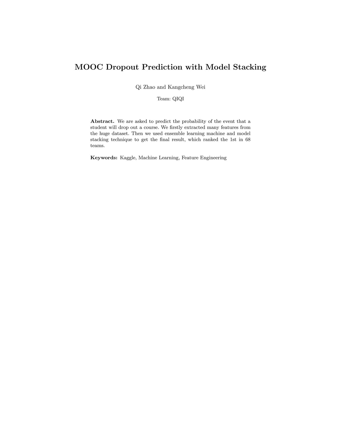 My publications - MOOC Dropout Prediction - Page 1 - Created with Publitas.com