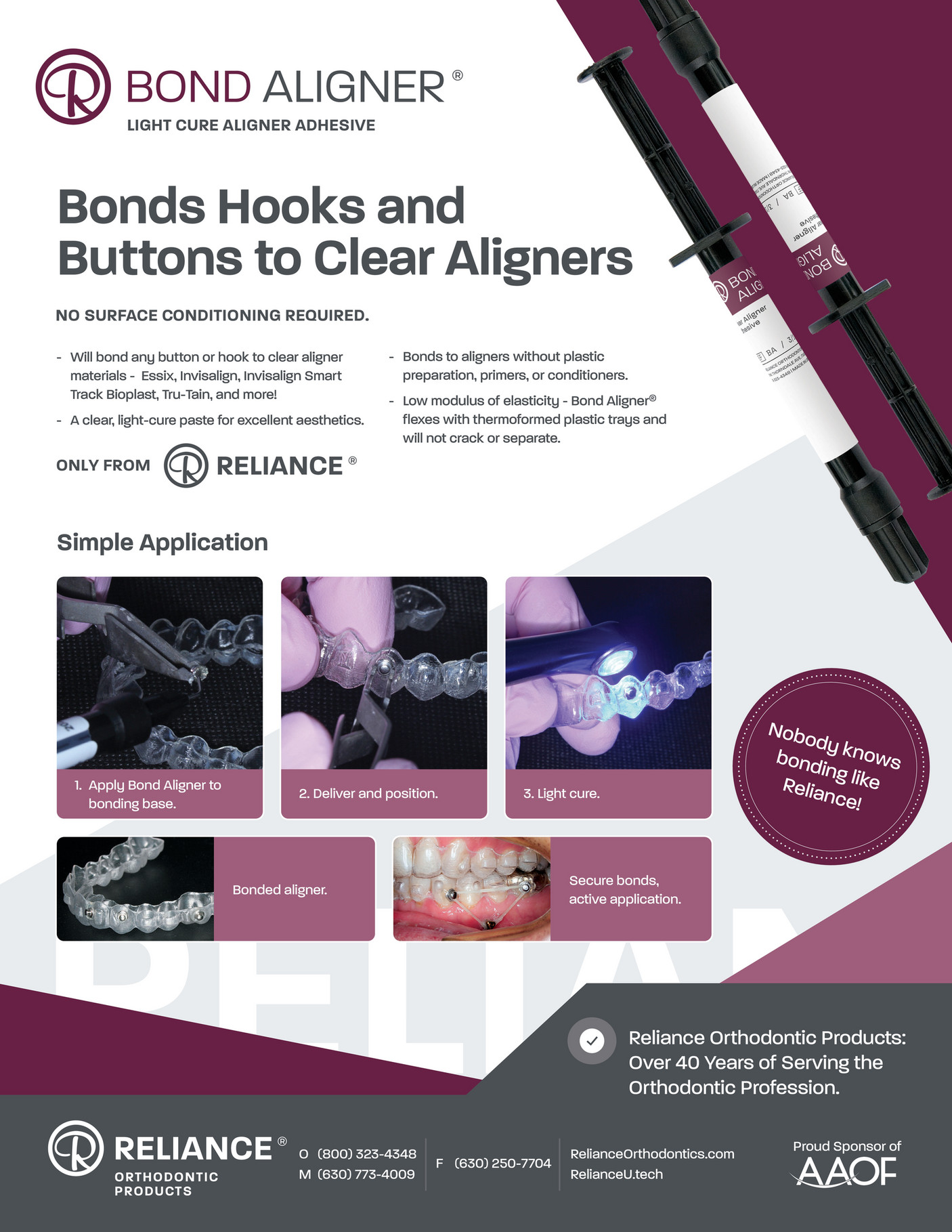 Ortho-Trends - Reliance Bond Aligner® - Page 1 - Created with Publitas.com