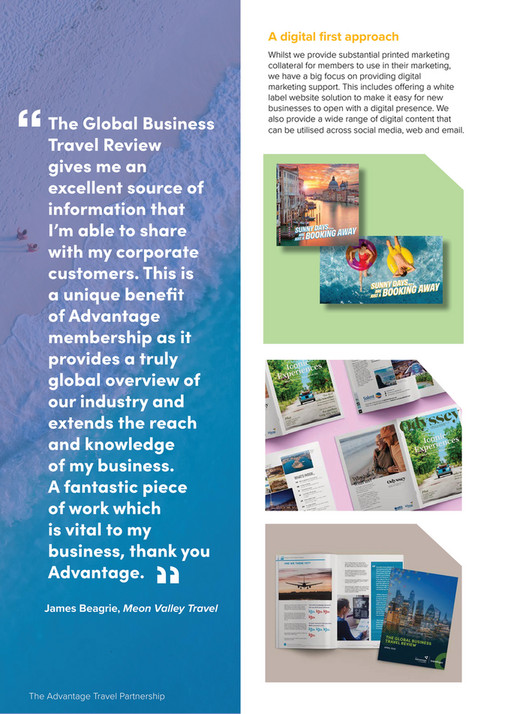 Advantage Travel Partnership - The Advantage Travel Partnership Prospectus 2023 - Page 24-25 ...