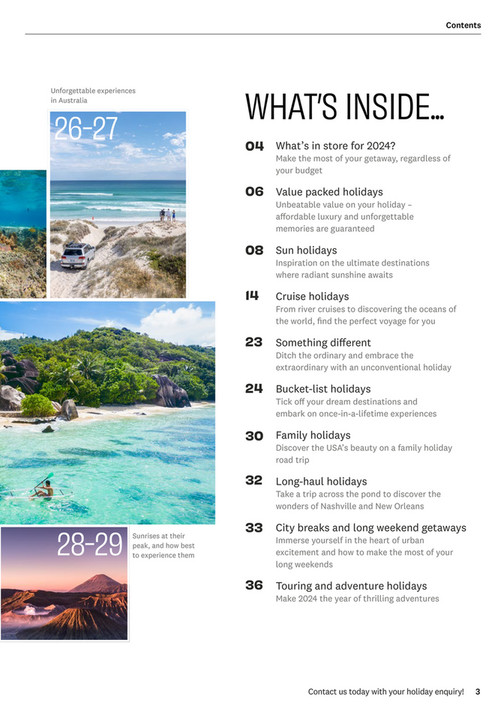 Advantage Travel Partnership - Journeys_2024 - Page 2-3 - Created with Publitas.com