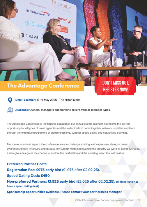 Advantage Travel Partnership - Advantage Business Travel Engagement Portfolio 2025_Air - Page 18 ...