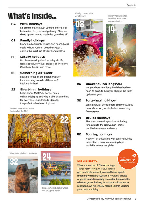 Advantage Travel Partnership - Journeys_Winter2025_SolentWorldTravel - Page 2-3 - Created with ...