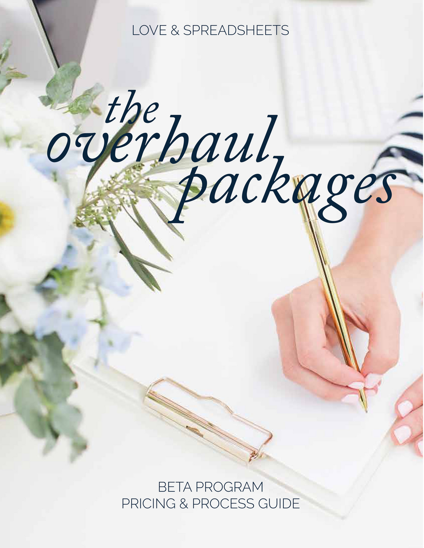 Love & Spreadsheets - Pricing & Process Guide — Overhaul Packages Beta ...