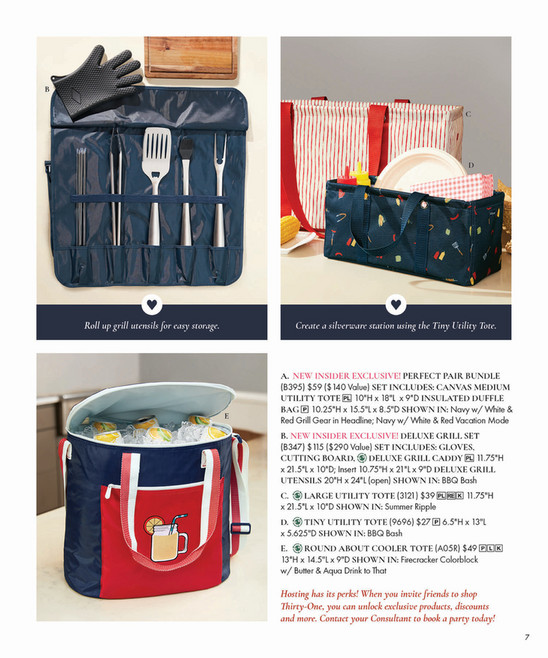 Thirty-One Gifts - Summer Catalog Thirty One - Page 6-7 - Created with Publitas.com
