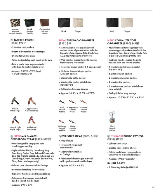 Thirty-One Gifts - Fall 2023 Thirty-One Catalog - Page 40-41 - Created with Publitas.com