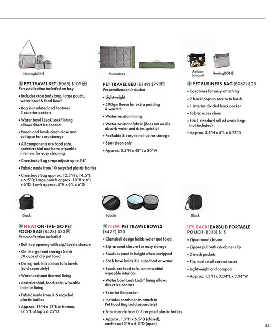 Thirty-One Gifts - Fall 2023 Thirty-One Catalog - Page 34-35 - Created with Publitas.com