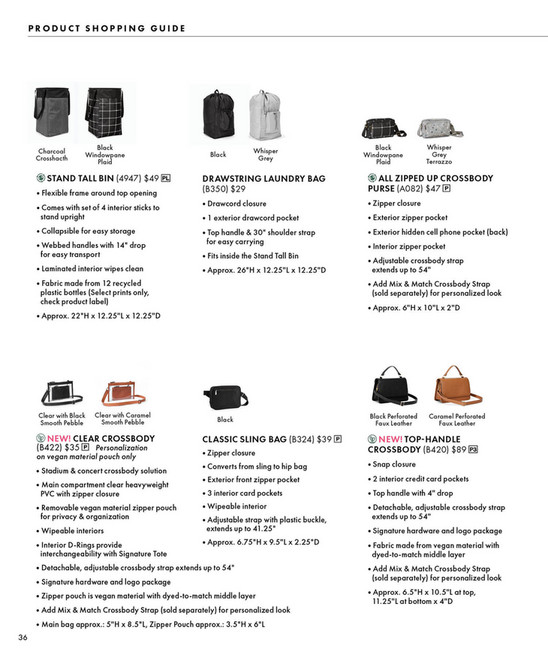 Thirty-One Gifts - Fall 2023 Thirty-One Catalog - Page 36-37 - Created with Publitas.com