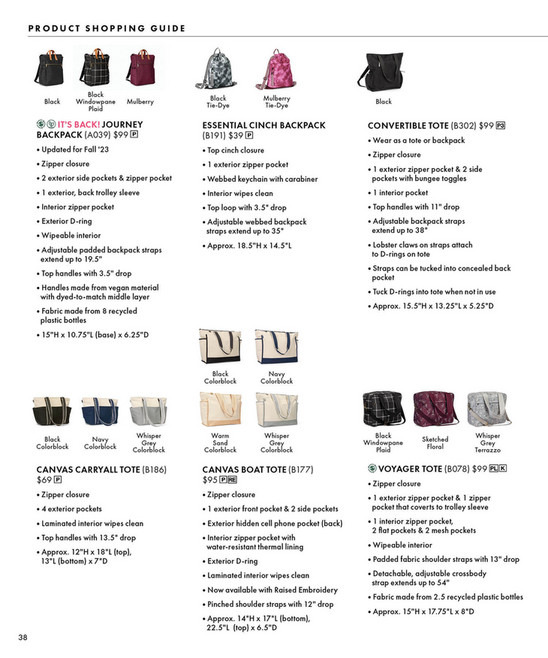 Thirty-One Gifts - Fall 2023 Thirty-One Catalog - Page 38-39 - Created with Publitas.com