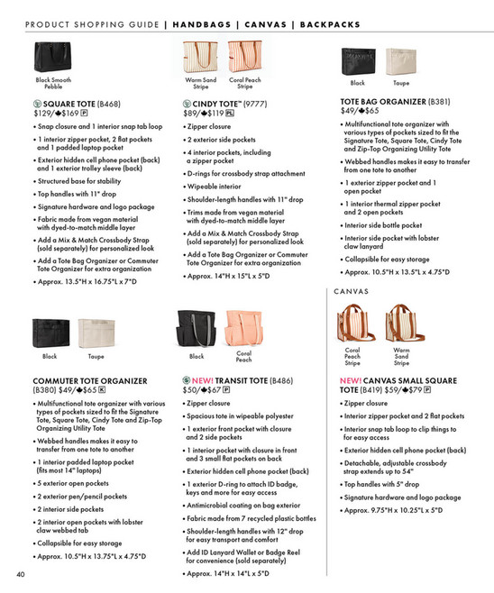 Thirty-One Gifts - Thirty-One Catalog - Winter 2024 - Page 40-41 - Created with Publitas.com