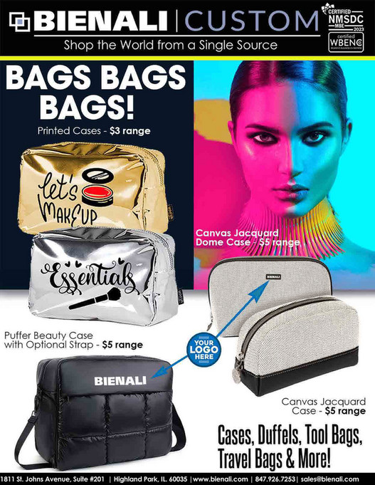 Bienali Promotions, LLC - Bienali Beauty Bags - Page 1 - Created with Publitas.com