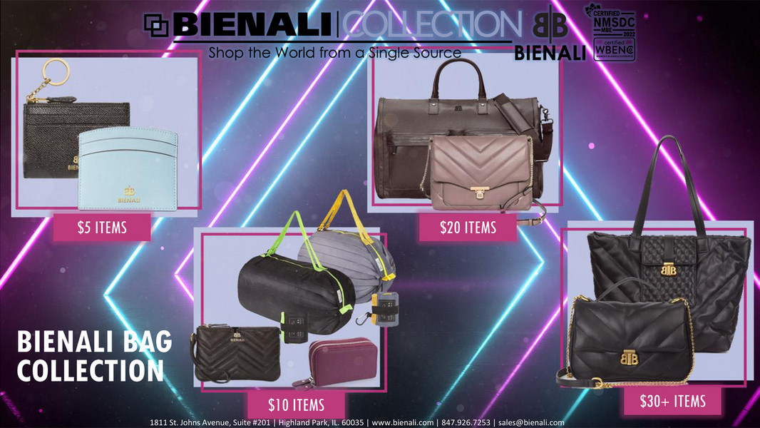 Bienali Promotions, LLC - Bienali_Collection Bags - Page 1 - Created with Publitas.com