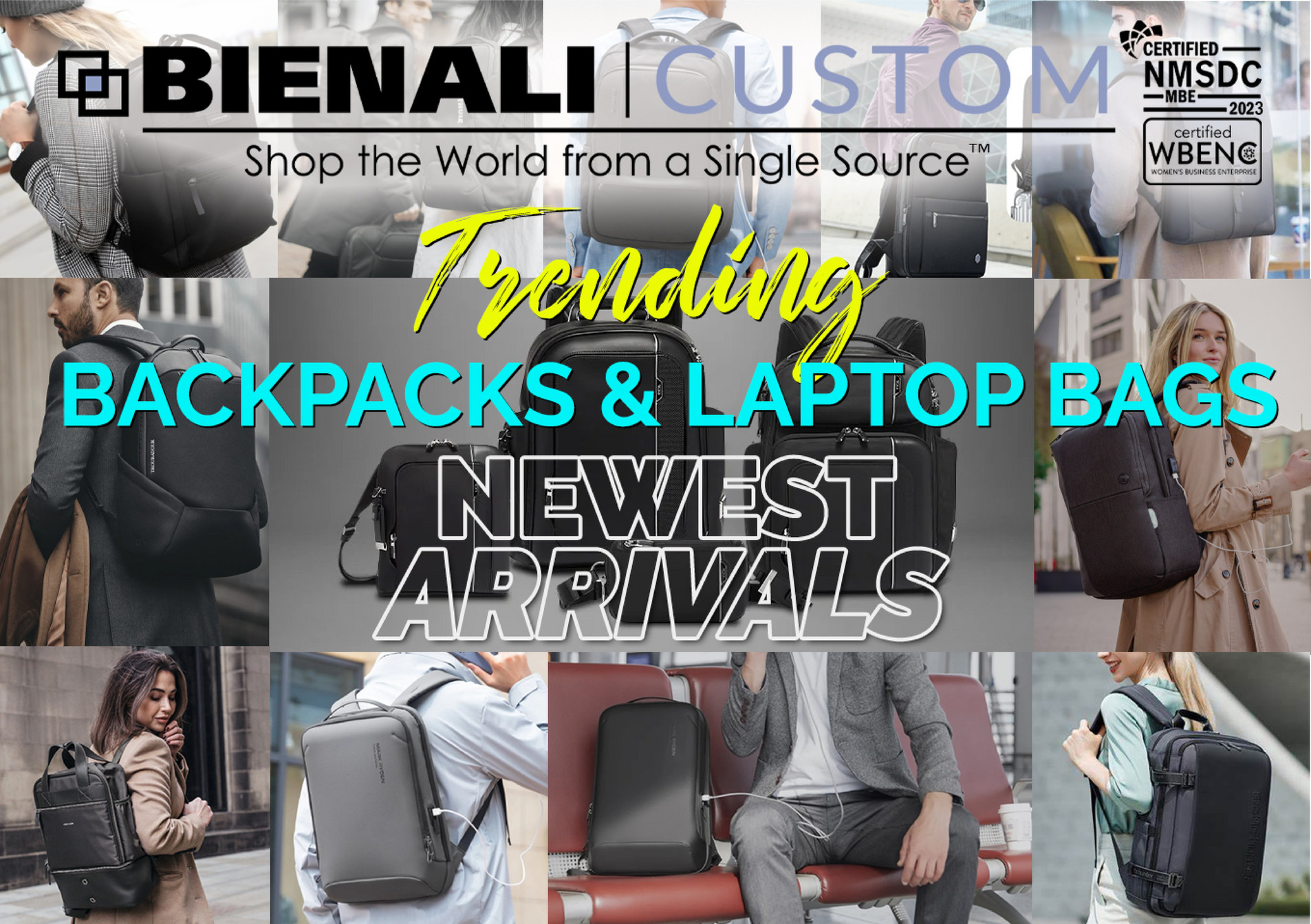 Bienali Promotions, LLC - Bienali Backpacks & Laptop Bags - Page 1 - Created with Publitas.com