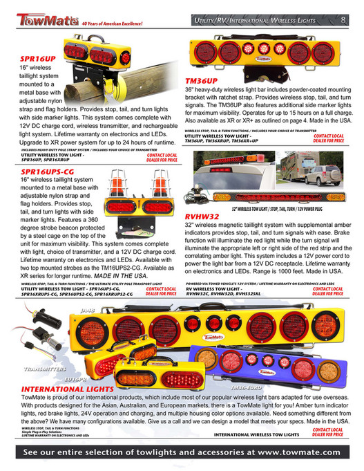 TowMate - 2025 TOWMATE PRODUCT CATALOG - Page 8-9 - Created with Publitas.com