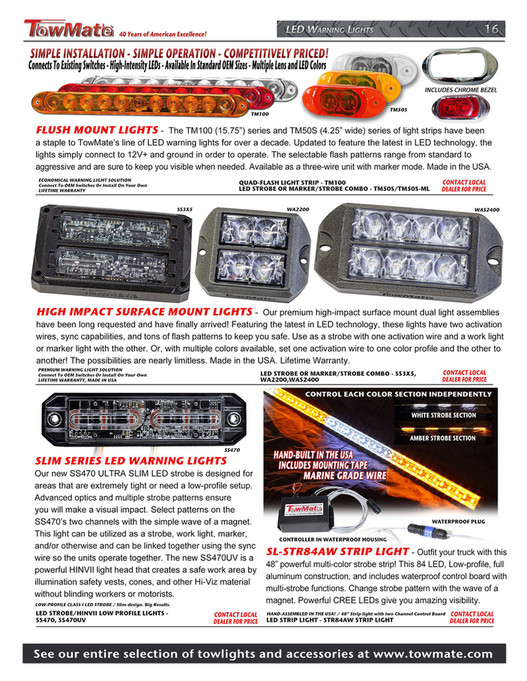 TowMate - 2025 TOWMATE PRODUCT CATALOG - Page 16-17 - Created with Publitas.com