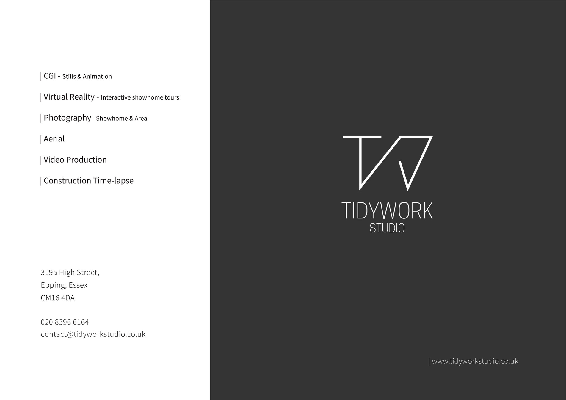 Tidywork Studio - Tidywork Studio | Services Brochure 2018 - Page 1 ...