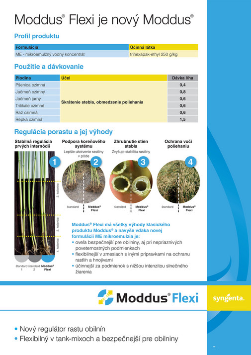 Syngenta - Syngenta SK Moddus Flexi leták 2023 - Strana 1