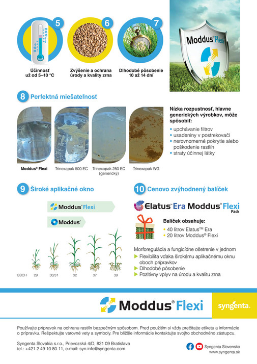 Syngenta - Syngenta SK Moddus Flexi leták 2023 - Strana 1