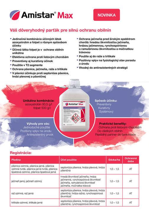 Syngenta - AMISTAR MAX Opti Pack letak Syngenta_2025 - Stran 2–3