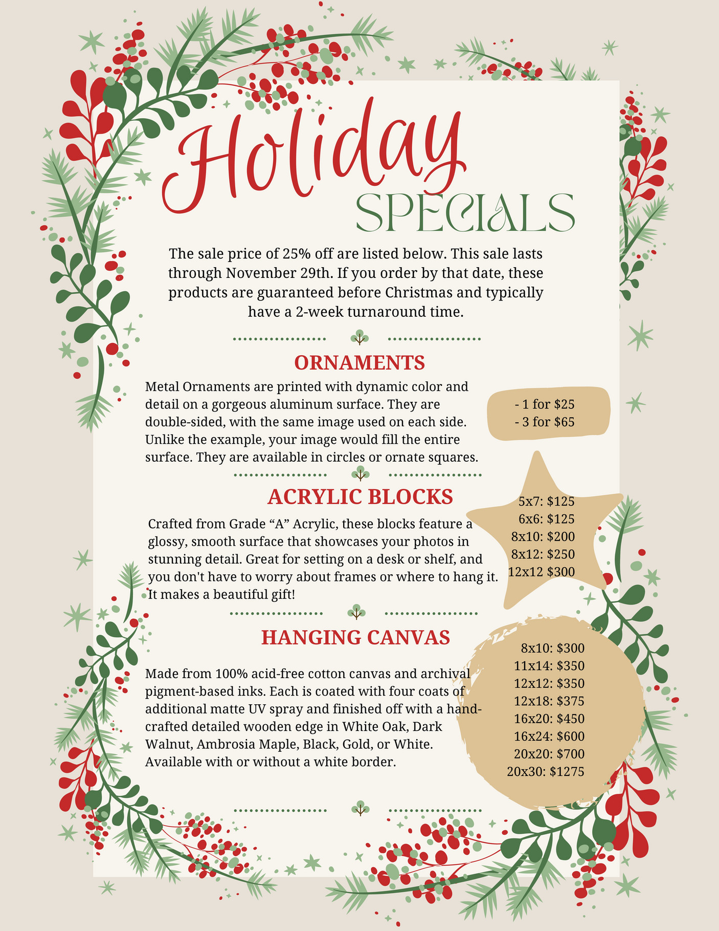 Jessica Neumann Photography - Holiday Specials for JNP - Page 1 ... Jessica Neumann Photography - Holiday Specials for JNP - Page 1 ...