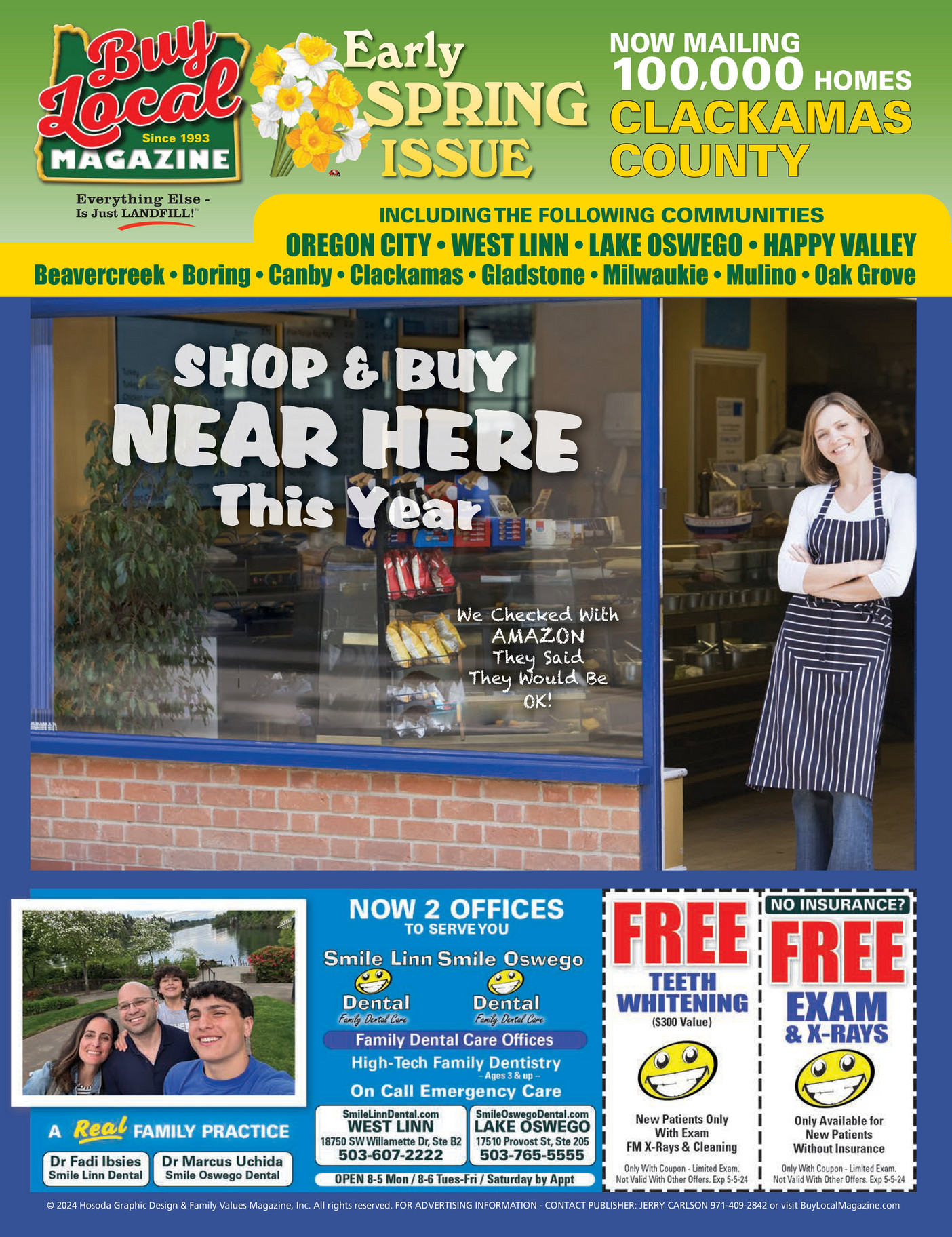 BuyLocal Magazine PDX, Early Spring Issue, March, 2024 - Page 1