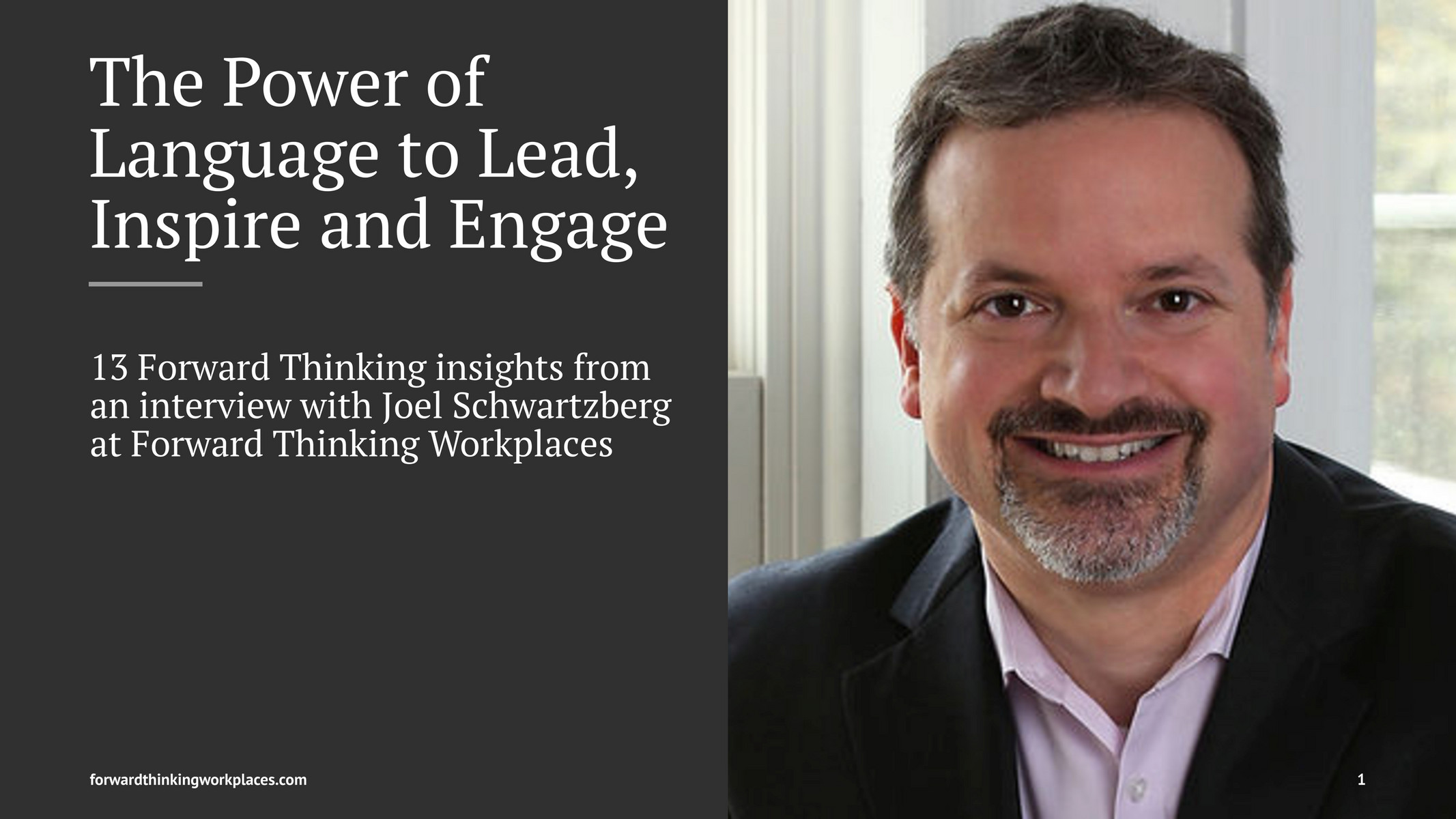 CONTAINER13 - 13 Forward-Thinking Insights - Joel Schwartzberg - Page 1 ... CONTAINER13 - 13 Forward-Thinking Insights - Joel Schwartzberg - Page 1 ...