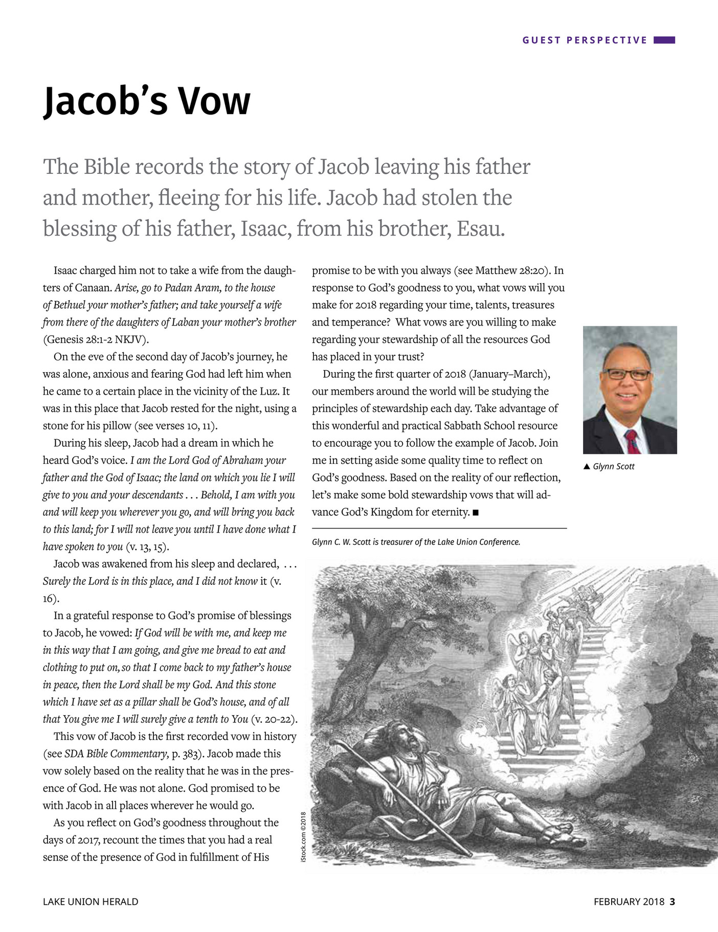 Lake Union Conference - Jacob's Vow - Page 1 - Created with Publitas.com