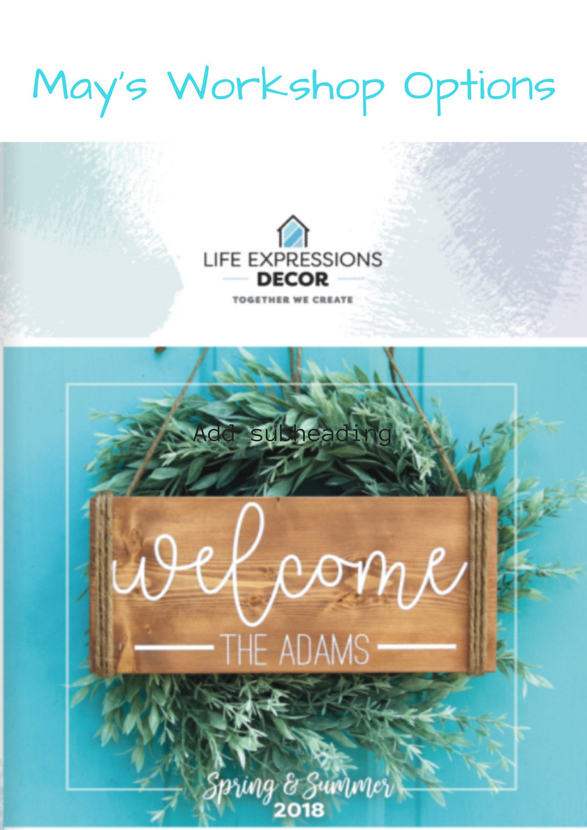 Life Expressions Decor Sarah Ade S Le May Work Options Page 2 3 Created ...