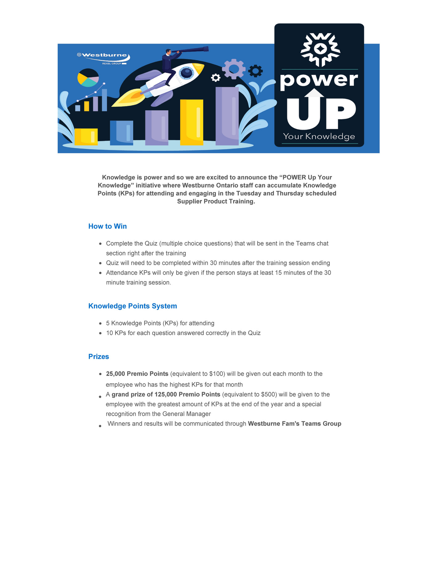Westburne - POWER Up Your Knowledge - Flyer - Page 1