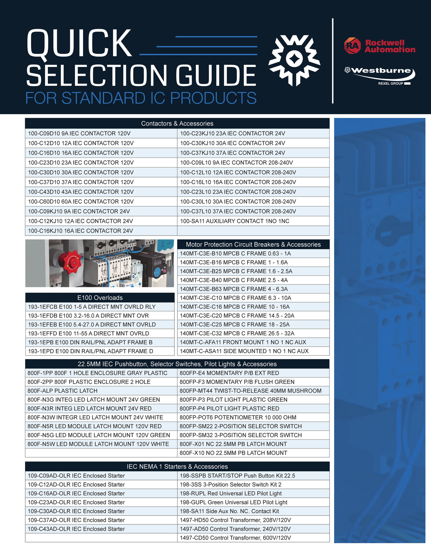 Westburne - Quick Selection Guide - Page 1