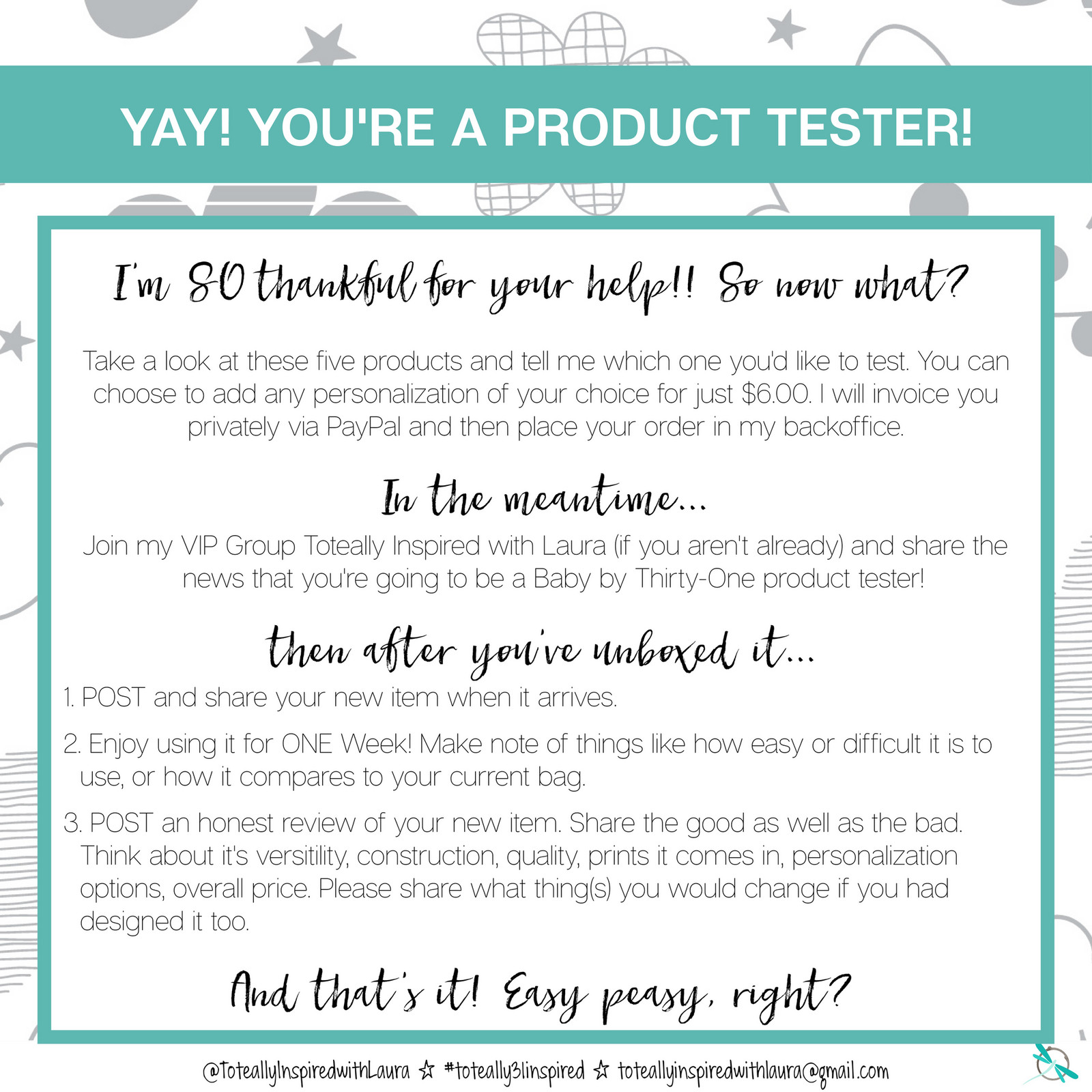 Toteally Inspired with Laura Murton - Baby by Thirty-One Product Tester ...