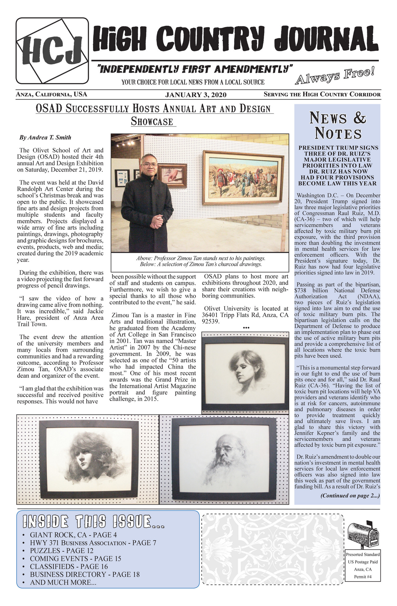 High Country Journal - HCJ-January-03-2020 - Page 1 - Created with ...