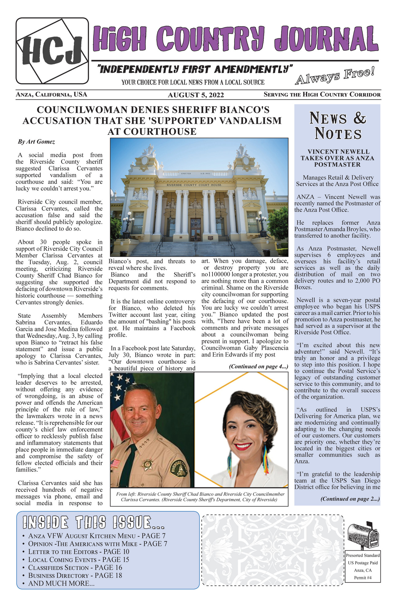 High Country Journal - HCJ-August-5-2022 - Page 1 - Created with ...