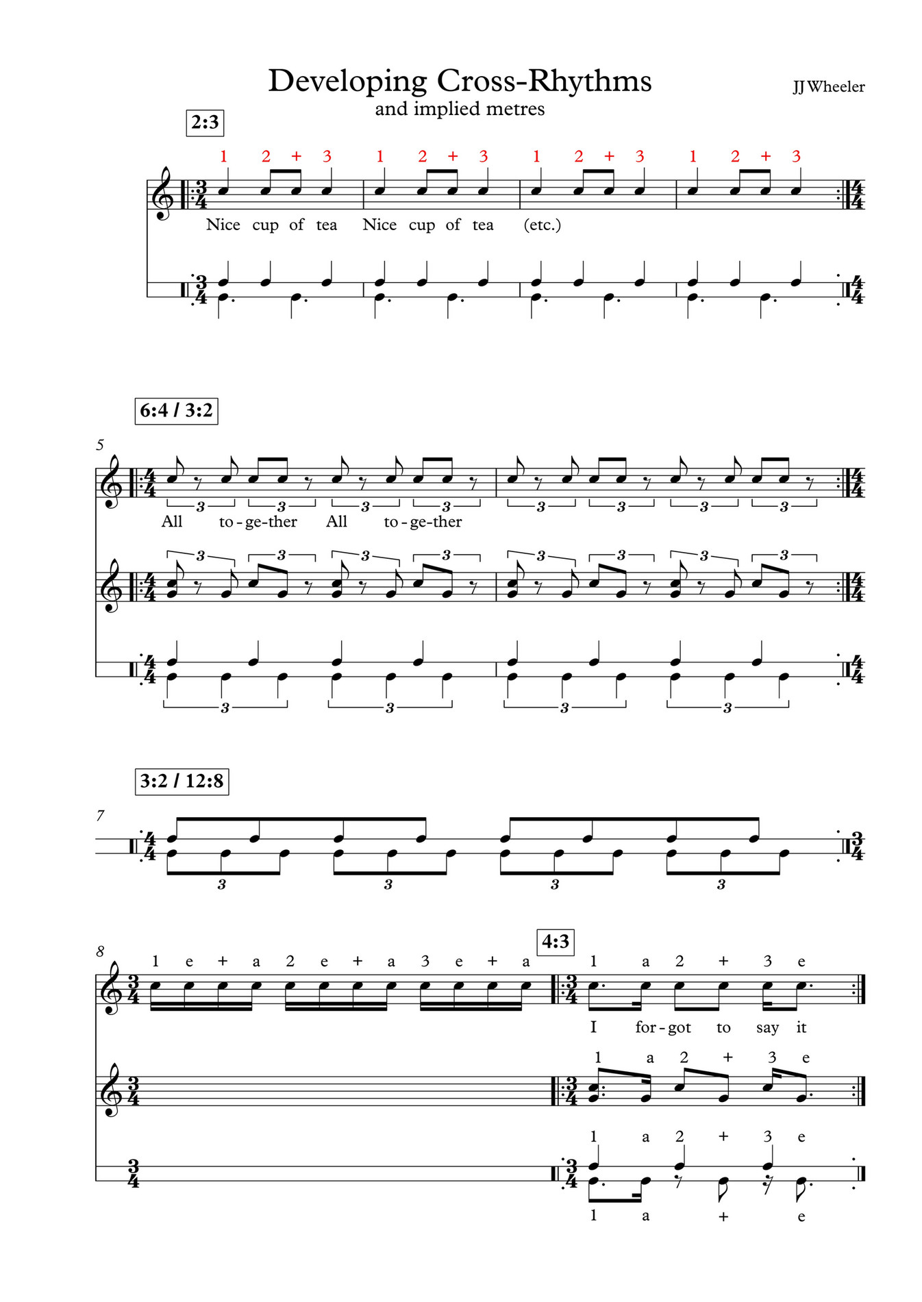 My publications - 5. Developing Cross-Rhythm Ideas - Page 1 - Created ...