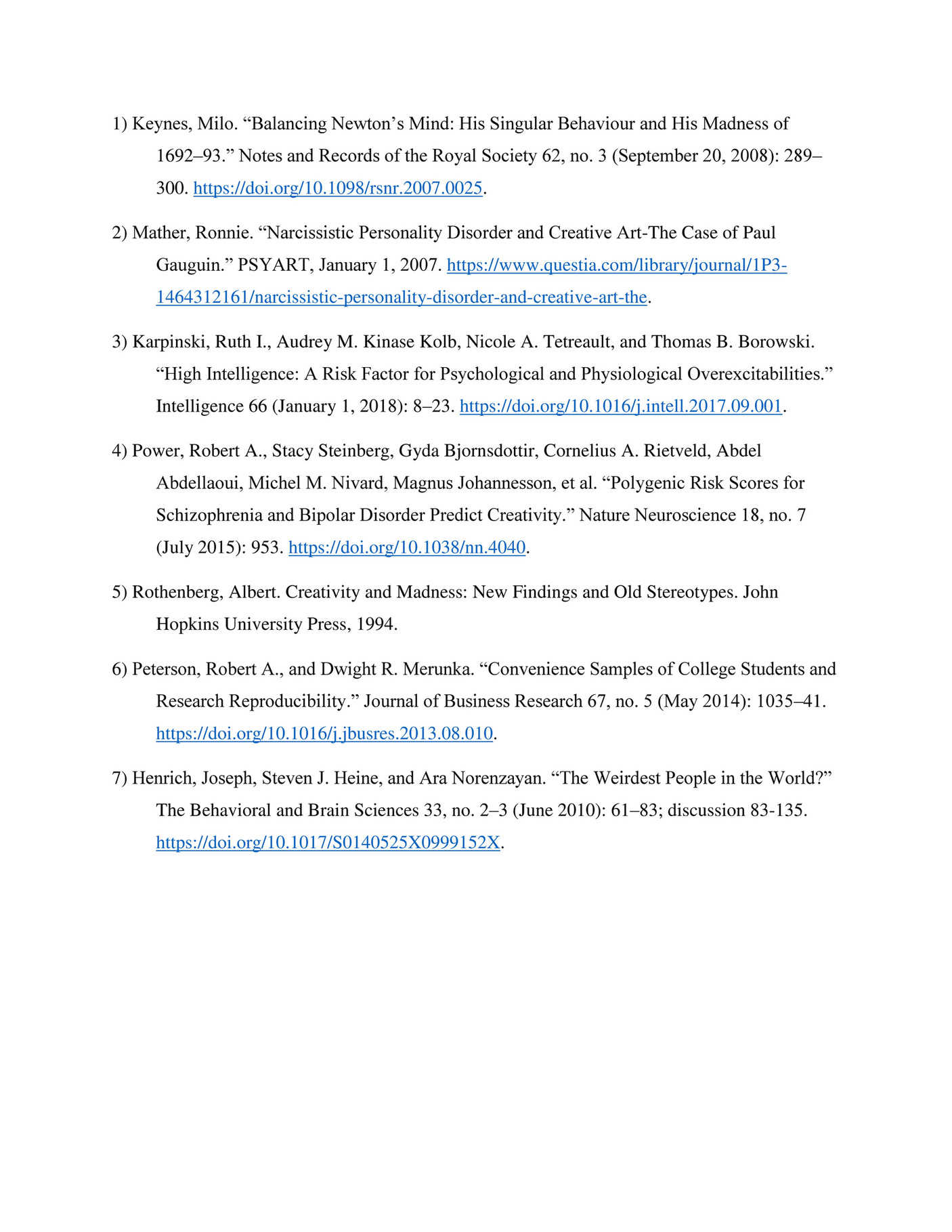 ericssonrosario.com - Myth of the Mad Genius (References) - Page 1 ...