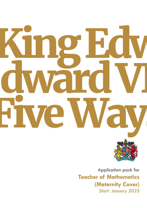 King Edward VI Five Ways Schoo - Teacher of Mathematics 2024 - Page 1 ...