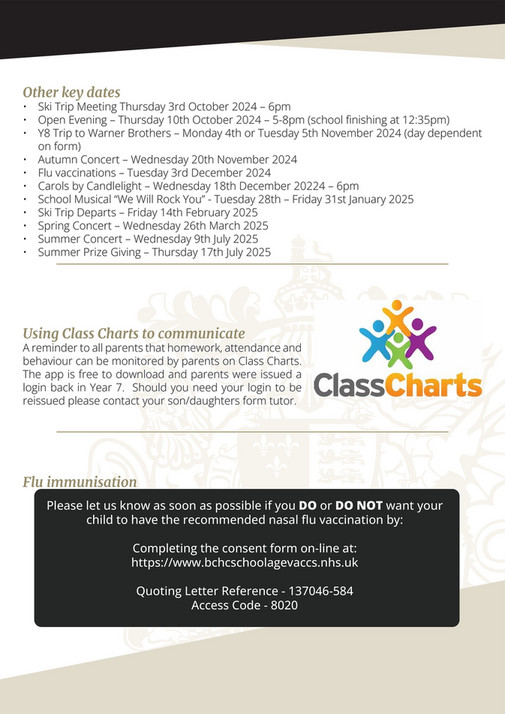 King Edward VI Five Ways Schoo - Year 8 KEFW Newsletter Oct 2024 - Page ...