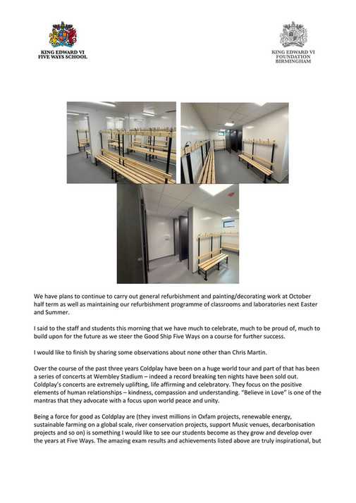 King Edward VI Five Ways School - focus on five ways - sept 2025 - Page ...