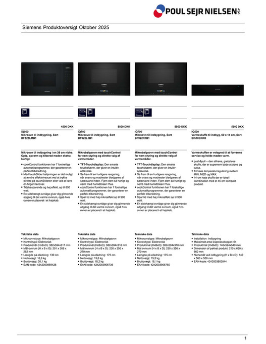 Siemens Produktkatalog | HusCompagniet | Poul Sejr Nielsen - Side 2-3 ...