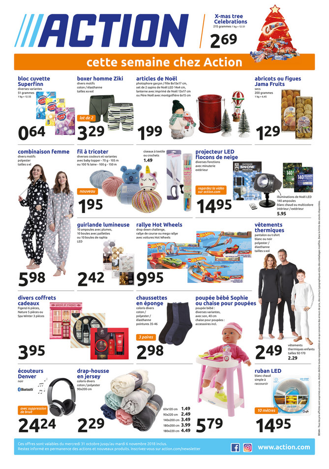 Folder Action - Promotions de la semaine 44