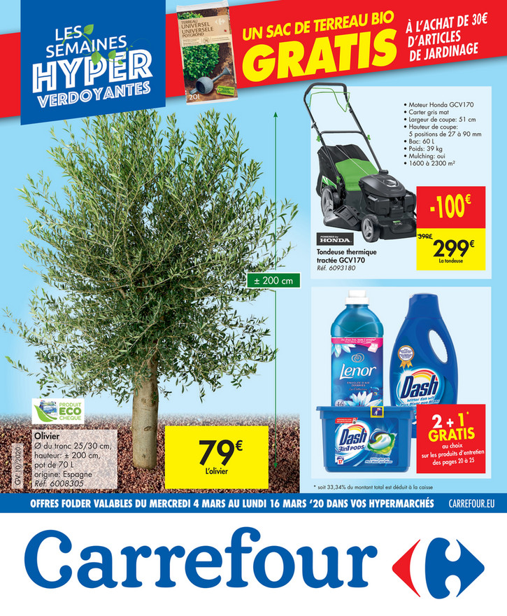 Folder Carrefour - Promotions de la semaine 10a