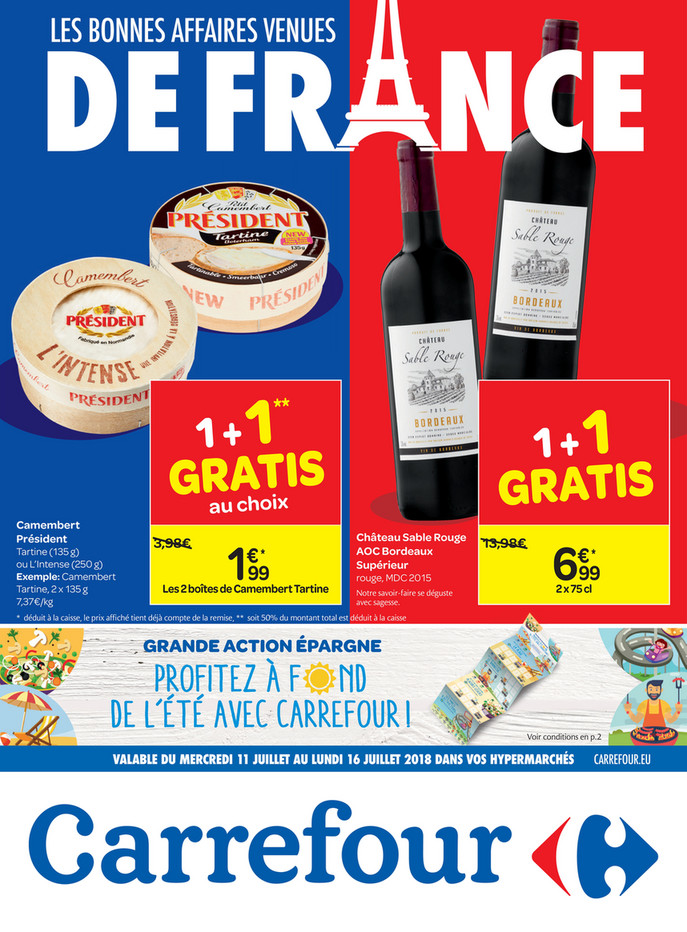 Folder Carrefour du 11/07/2018 au 16/07/2018 - Carrefour Hyper_FR_11 ...