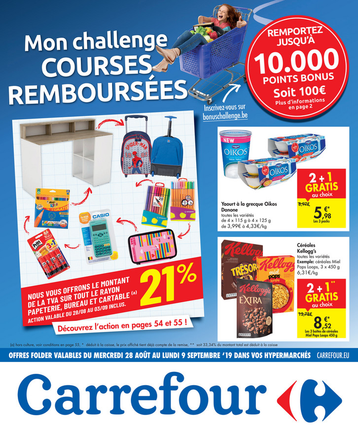 Folder Carrefour - Promotions de la semaine 35