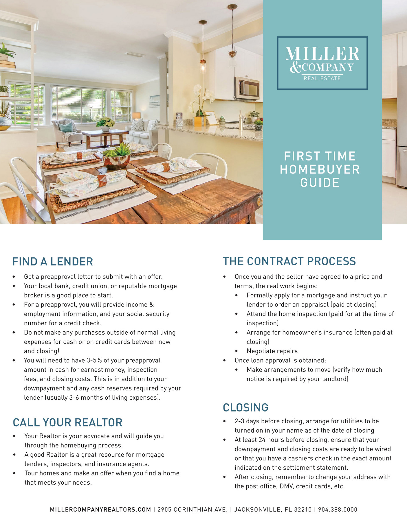 Miller and Company Real Estate - First Time Buyer Guide - Page 1 ...